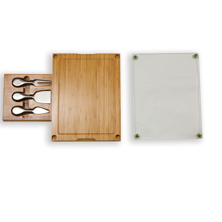 Picnic Time Concerto Cheese Board & Tools | West Elm