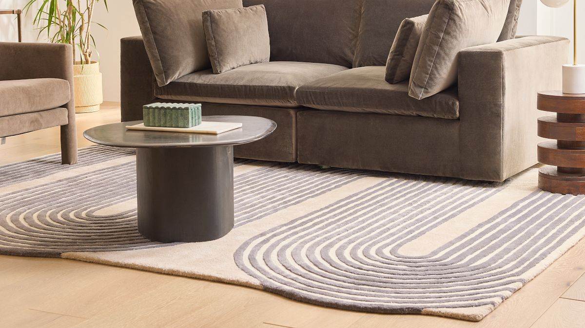 Swoosh Rug | West Elm