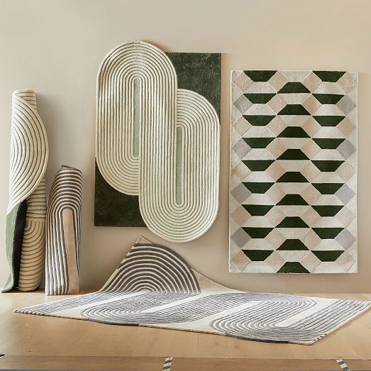 Swoosh Rug | West Elm