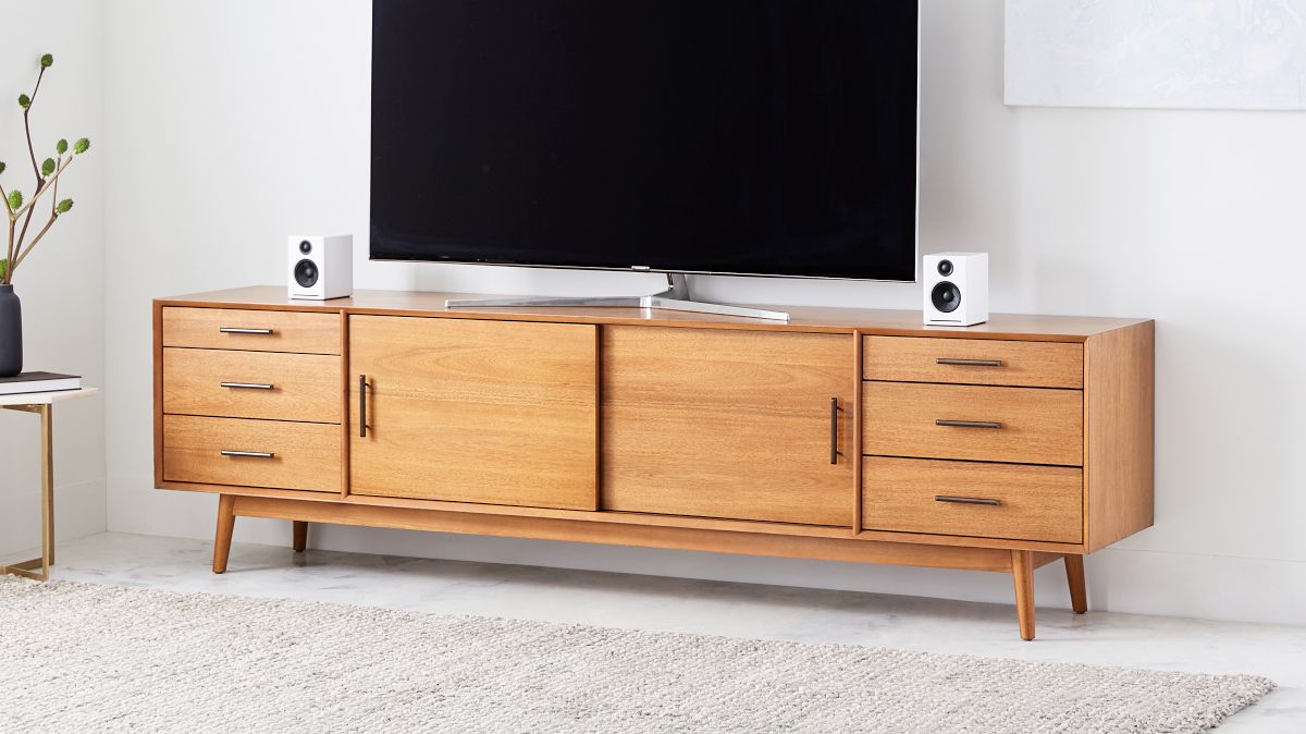 Mid-Century Media Console (96") | West Elm