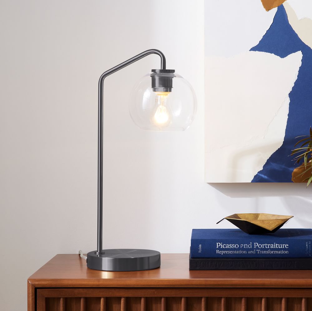 Sculptural Globe Table Lamp | Modern Light Fixtures | West Elm
