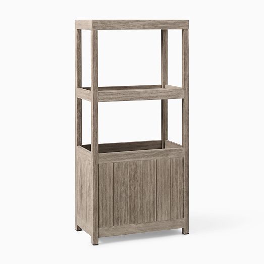 Portside Outdoor Towel Storage | West Elm