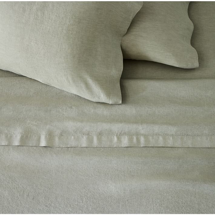 European Flax Linen Sheet Set & Pillowcases | West Elm