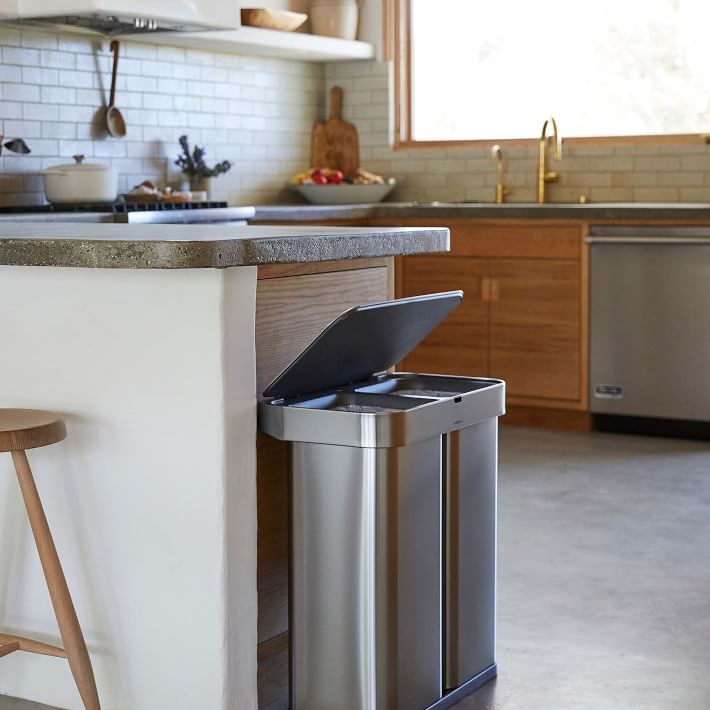 simplehuman Voice & Motion Control Sensor Can | West Elm