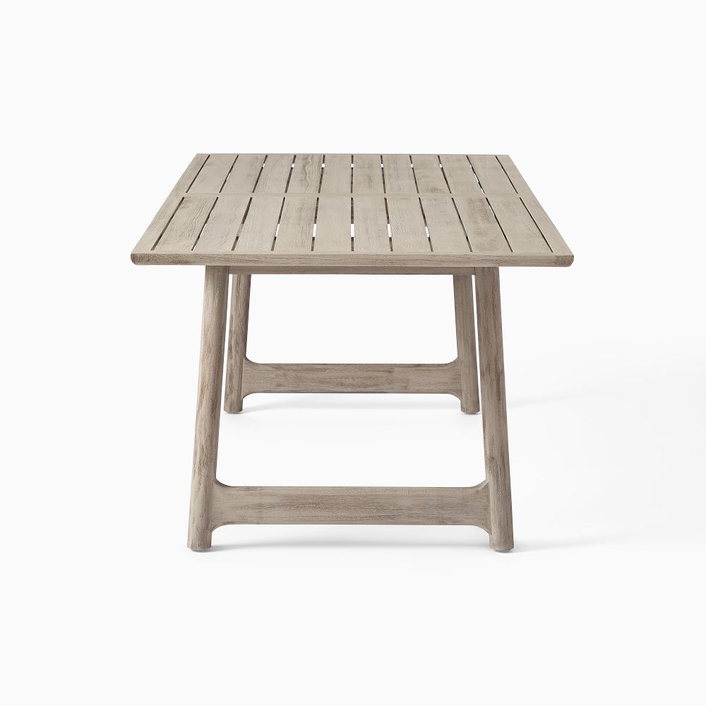 Nailah Outdoor Rectangle Dining Table (86.8") | West Elm