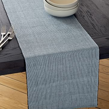 Riviera Cotton Table Runner | West Elm