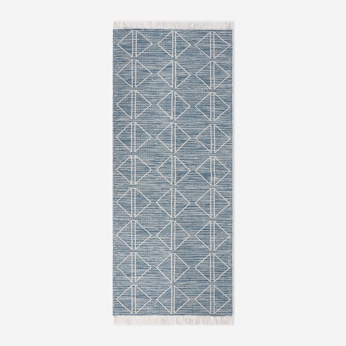 Reflected Diamonds Outdoor Rug | West Elm