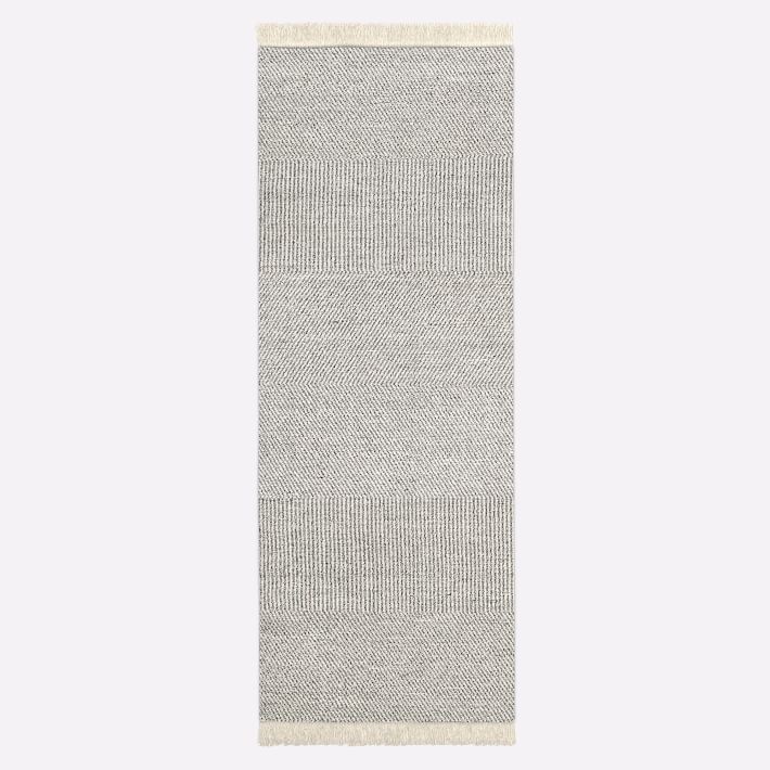 Tweed Flatweave Dhurrie Rug | West Elm