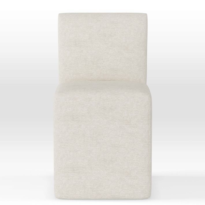 Block Base Upholstered Dining Chair | West Elm