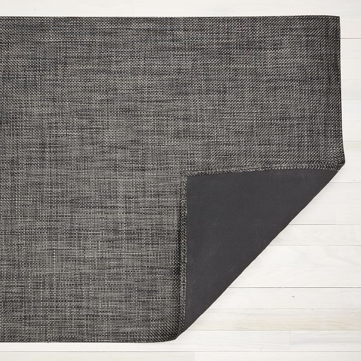Chilewich Easy-Care Basketweave Woven Rug | West Elm