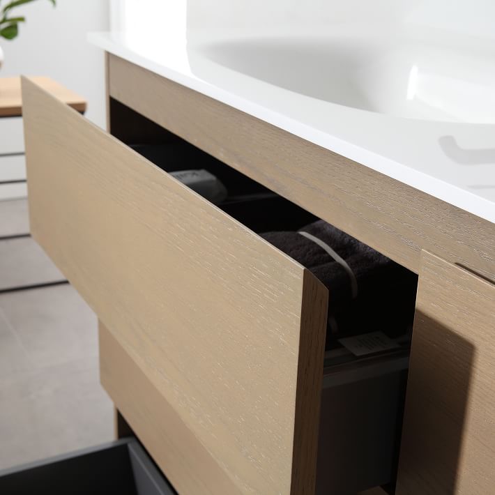 Oakley Double Bathroom Vanity (72") | West Elm