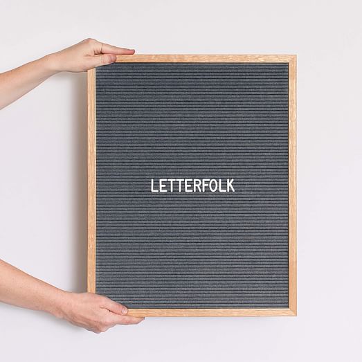 Letterfolk Letter Board - The Writer | West Elm