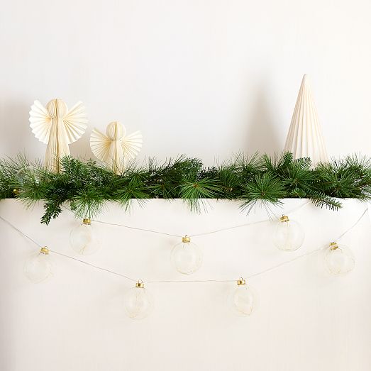 Gold Cap String Lights | West Elm