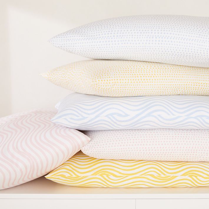 Falling Dot Sheet Set | West Elm