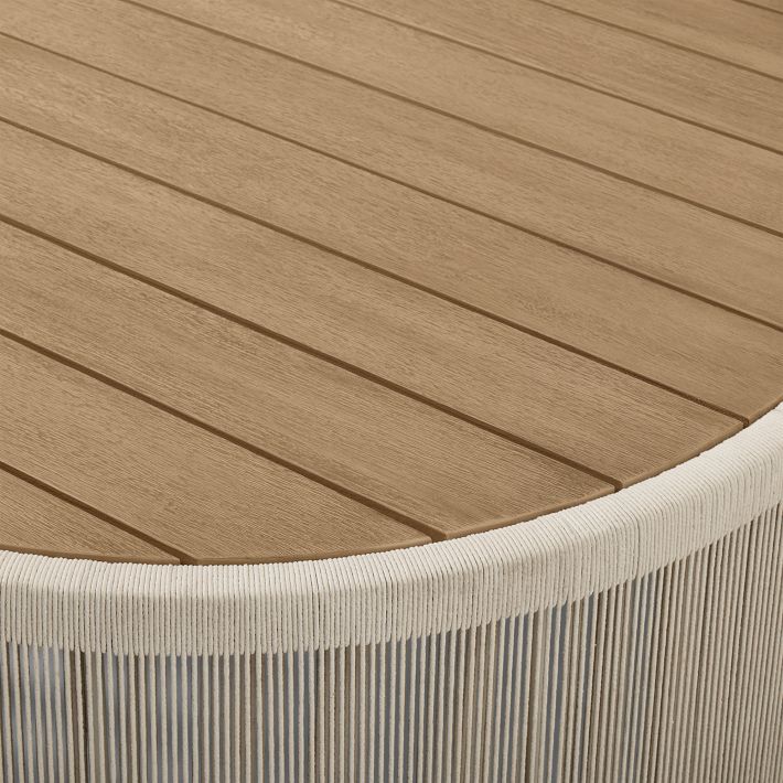 Porto Outdoor Round Coffee Table (32"–44") | West Elm