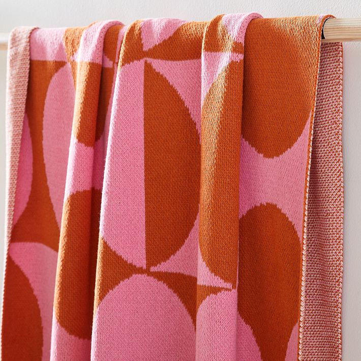 Happy Habitat Puzzle Eco Throw | West Elm