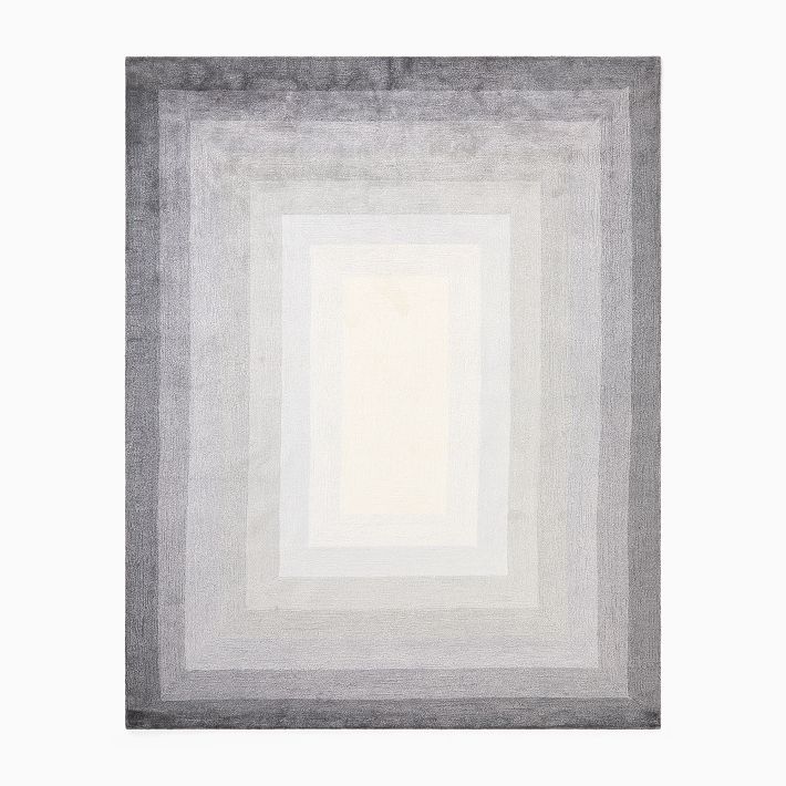 Ombre Border Rug | West Elm