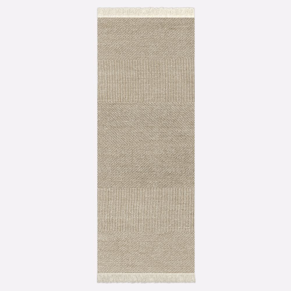 Tweed Flatweave Dhurrie Rug | West Elm