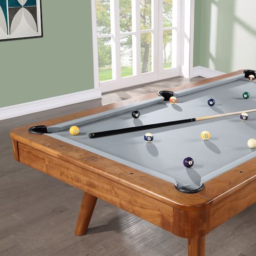 HB Home Pool Table w/ Rack | West Elm