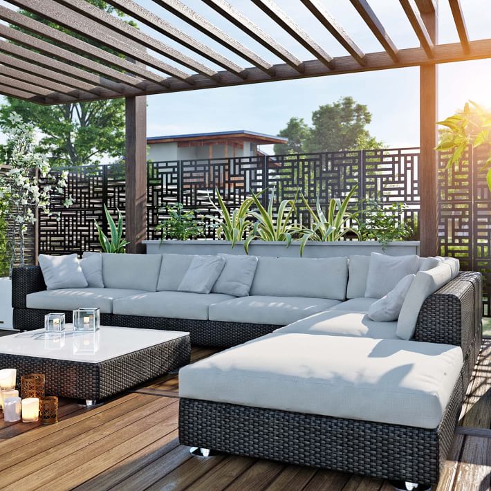 Veradek Privacy Screen - Blocks | West Elm