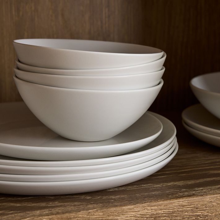 Pure Coupe Stoneware Dinnerware Collection | West Elm
