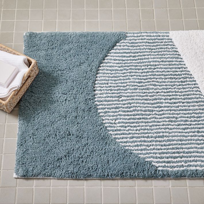 Shadow Graphic Bath Mat | West Elm