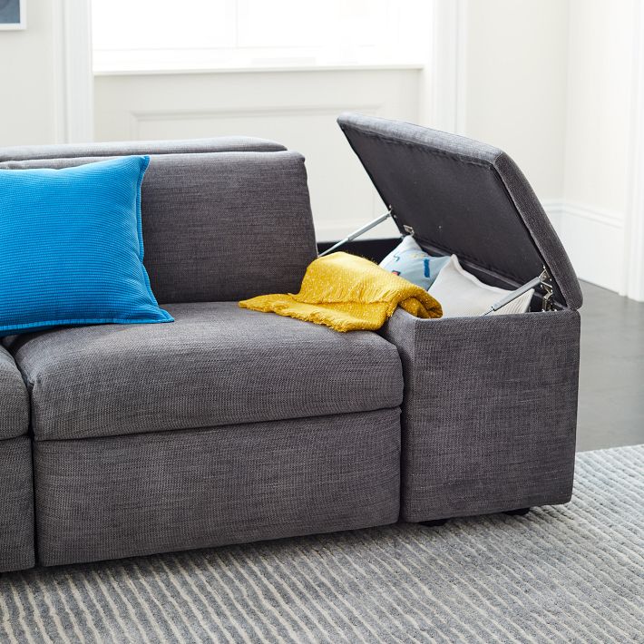 Enzo Reclining Sofa (77"–93") | West Elm