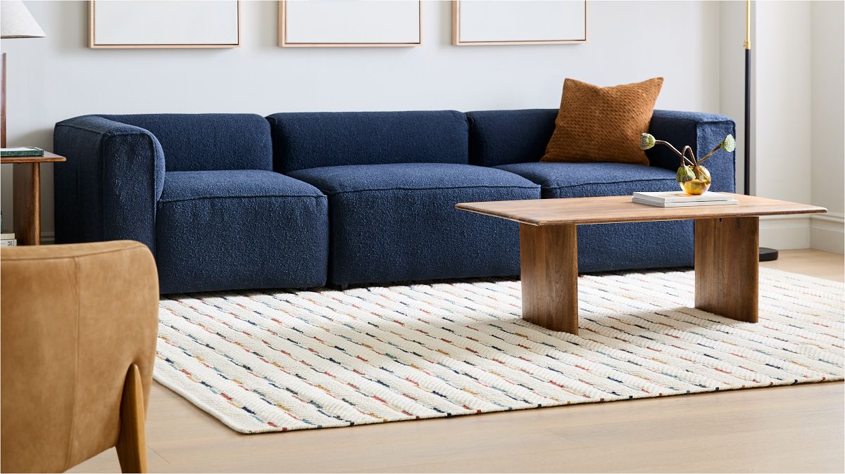 Twill Step Rug | West Elm