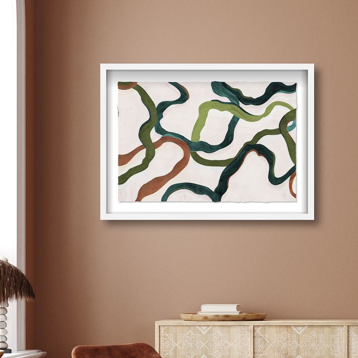 Paths of Life Framed Shadowbox Wall Art | West Elm