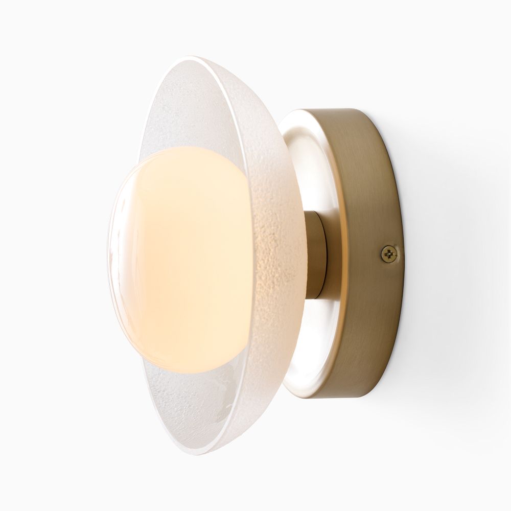Bezel Glass Sconce (7") | West Elm