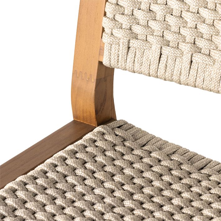 Catania Outdoor Rope Bar & Counter Stools | West Elm