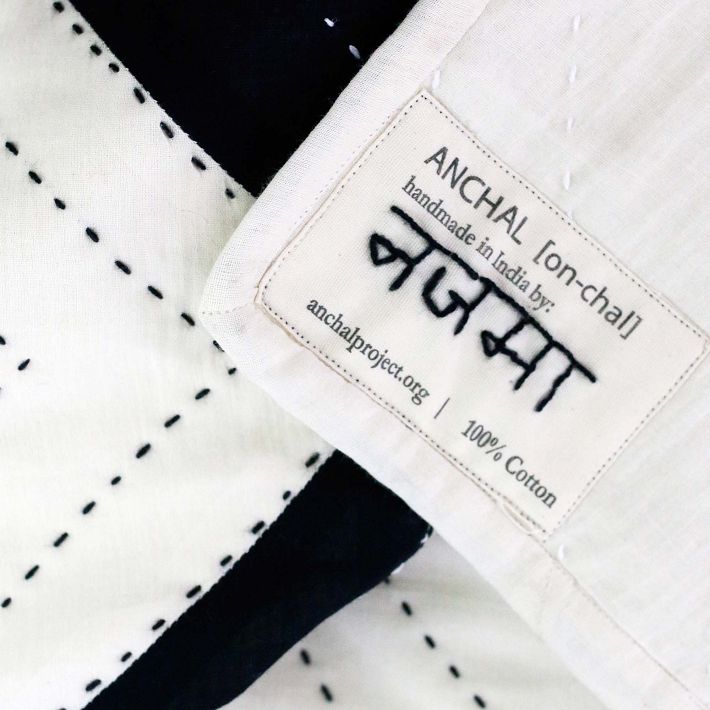 Anchal Project Triangle Quilt Throw | West Elm