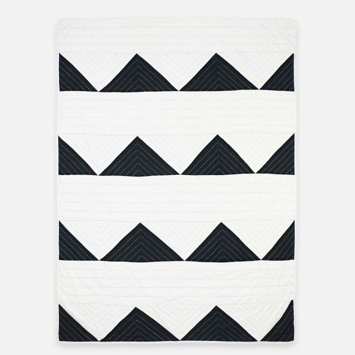 Anchal Project Triangle Quilt Throw | West Elm