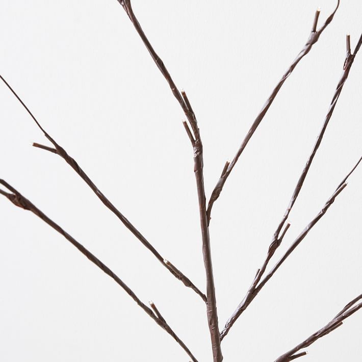 Faux LED Light-Up Branch | West Elm