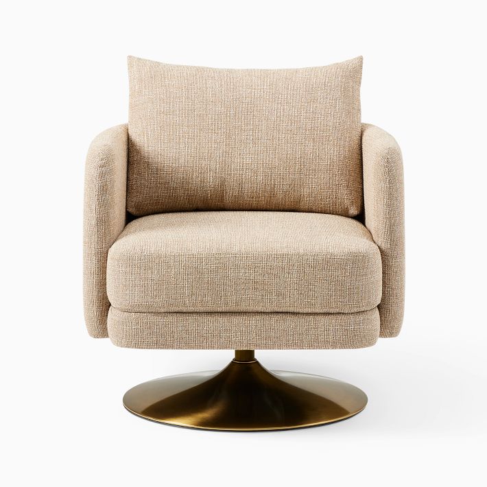 Auburn Swivel Chair | West Elm