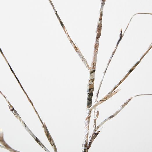 Faux LED Light-Up Branch | West Elm