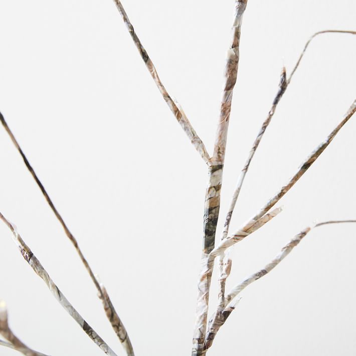 Faux LED Light-Up Branch | West Elm