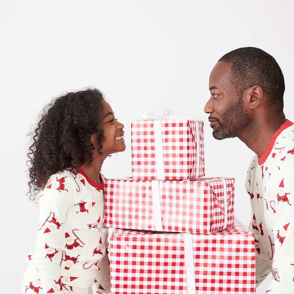 Smiley Santa Pajamas - Adult | West Elm