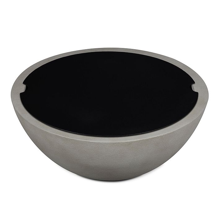 Round Outdoor Fire Table Burner Lid (38") | West Elm