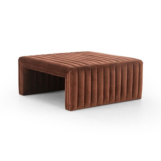 Complete Channeled Ottoman (21"–36") | West Elm