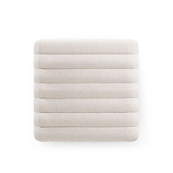 Complete Channeled Ottoman (21"–36") | West Elm