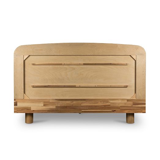 Solid Wood Post Legs Bed | West Elm