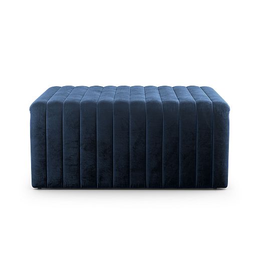 Complete Channeled Ottoman (21"–36") | West Elm