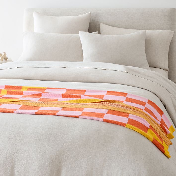 Krista Marie Young River Knit Blanket | West Elm