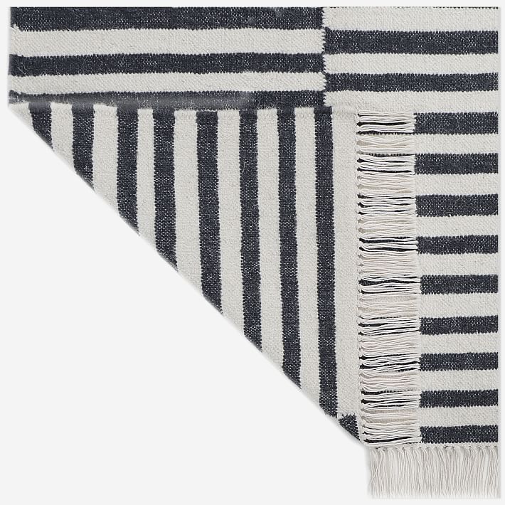 Staggered Stripe Rug | West Elm