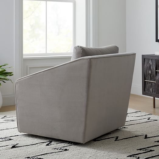 Tessa Deco Swivel Chair | West Elm