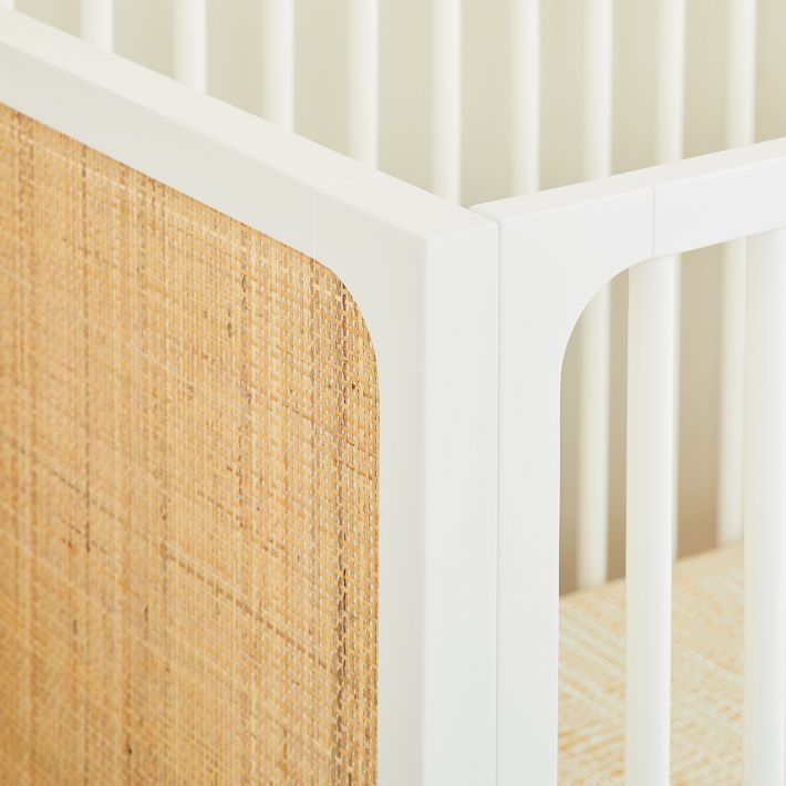Ida Woven Convertible Crib | West Elm