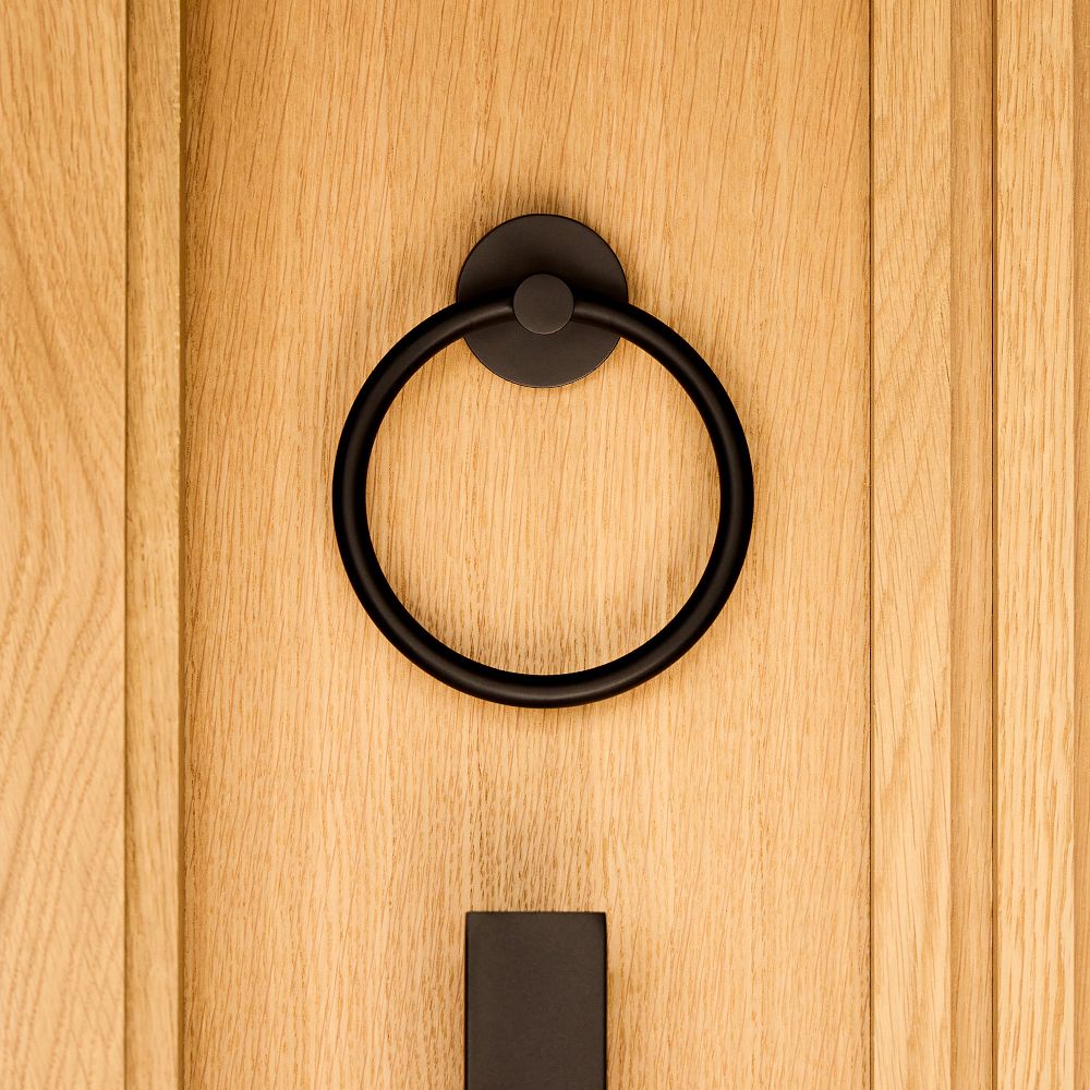 Mid-Century Contour Metal Door Knocker | West Elm