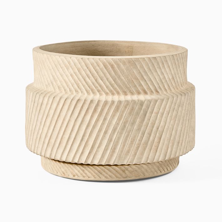 Asher Ceramic Planters | West Elm