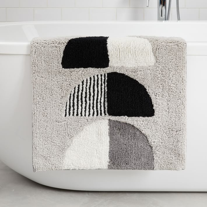 Half Moons Bath Mat | West Elm